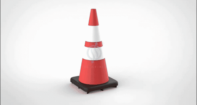 Inflatable Orange Traffic Cone for Highway from China manufacturer ...