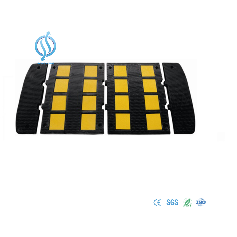 Safety Rubber Speed Hump For Pedestrian Crossing from China ...